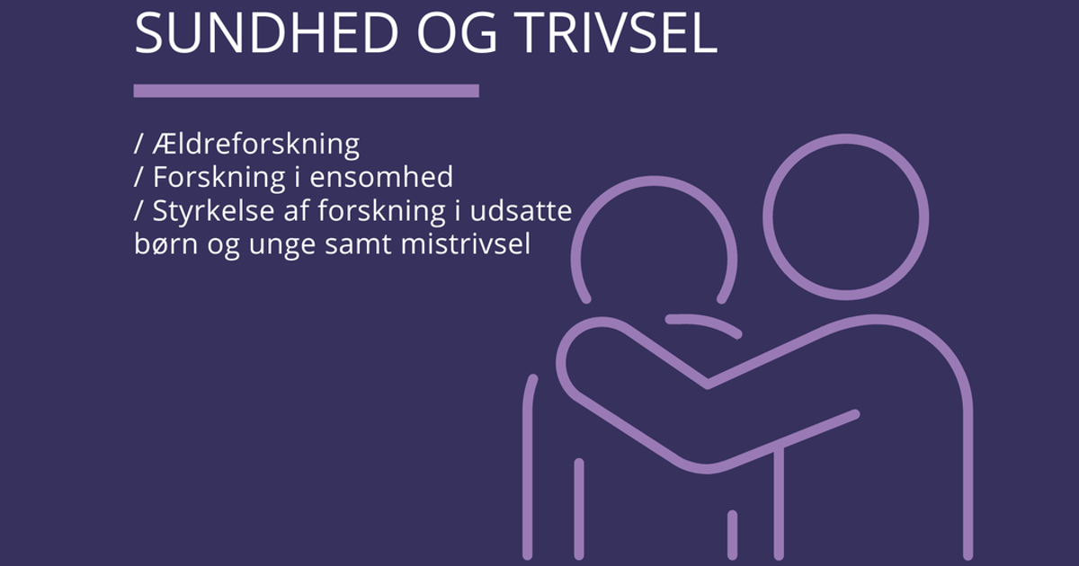 Tre nye temaer i ét samlet opslag under overskriften ”Sundhed og ...